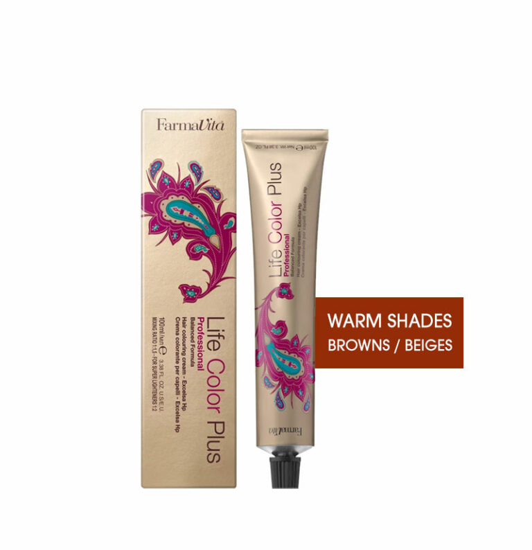 Tinte permanente Life Color Plus tonos castaños Beige cálidos WARM ...