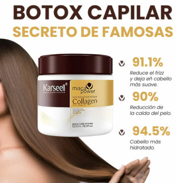 Mascarilla Karseell Collagen reparadora antifrizz con colágeno | BETH'S HAIR